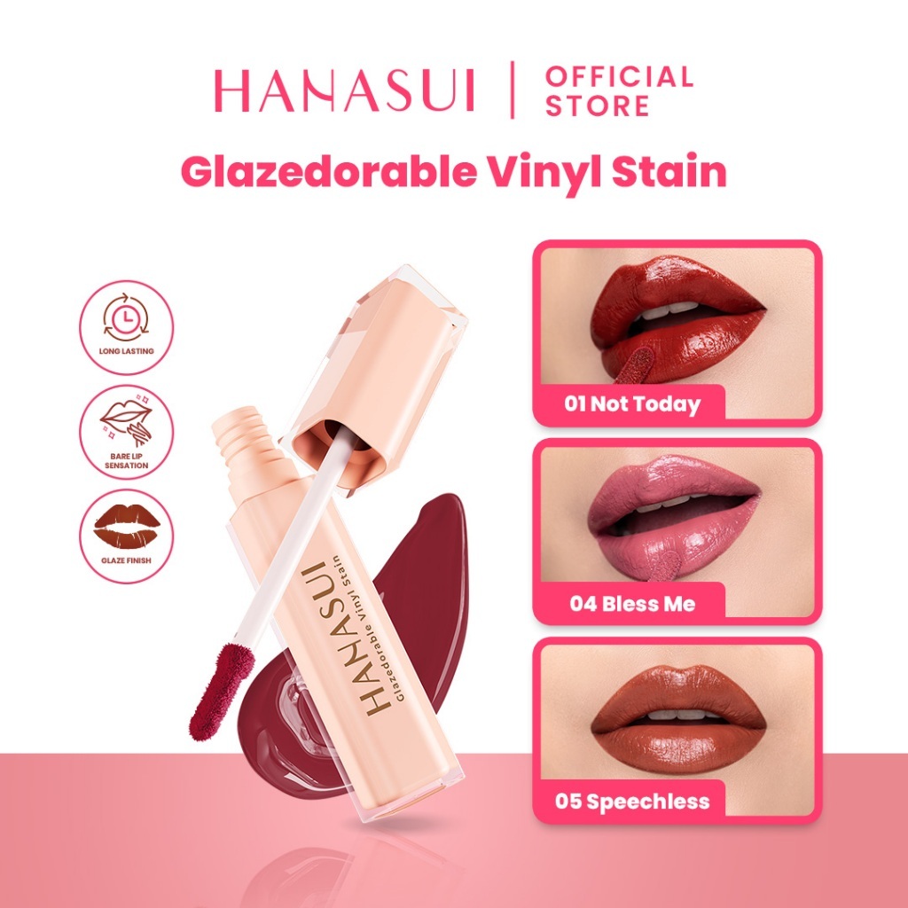 Jual MFI - Hanasui Glazedorable Vinyl Stain | Shopee Indonesia