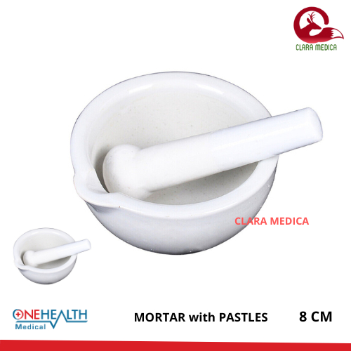 Jual Mortar Onehealth Alat Ulekean Lumpang Penumbuk Obat Mortis Stamper ...
