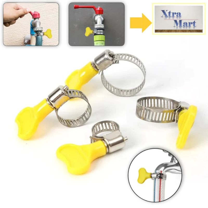 Jual KLEM SELANG Stainless Steel Besi Clem Clamp 3/4" Dan 7/8" inch ...