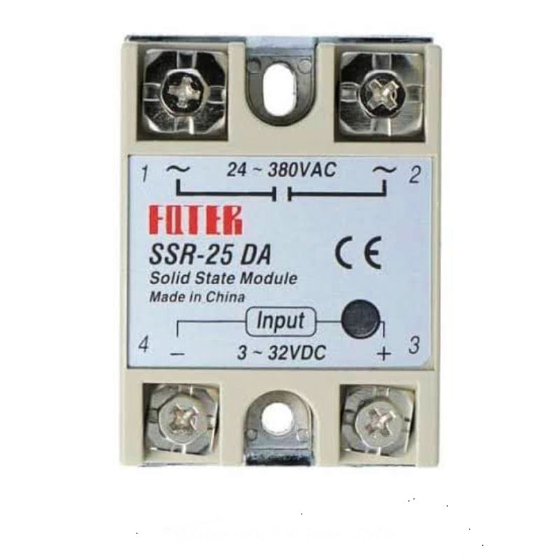 Jual Solid State Relay SSR-10DA 25DA 30DA 40DA DC To AC 10 25 30 40 DA | Shopee Indonesia