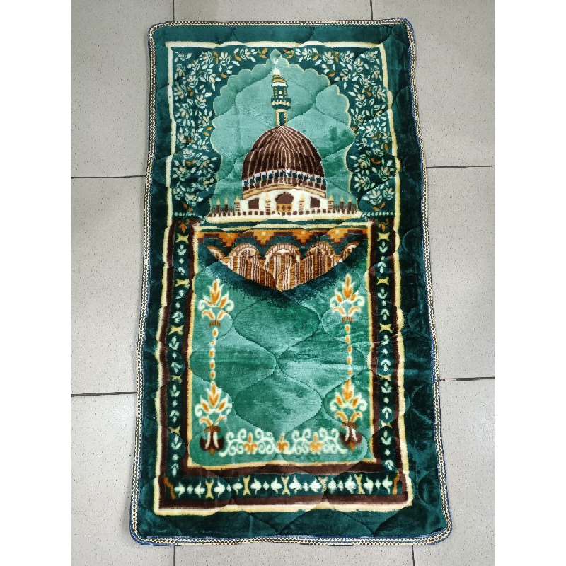 Jual Sajadah Tebal Sejadah Empuk Busa Quilting Al Jeddah Turki Rombe ...