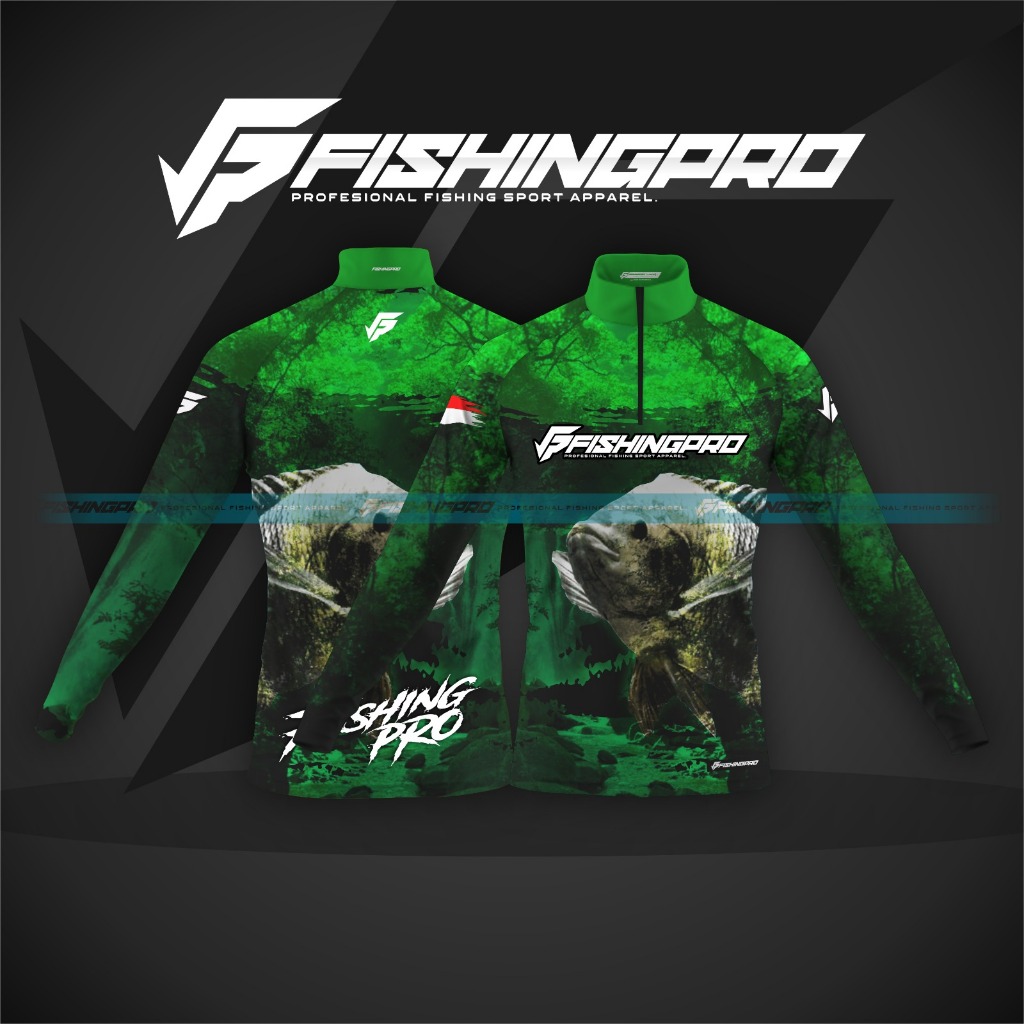 Jual Jersey baju Mancing MUJAIR/NILA FishingPro Part 99 | Bahan anti UV ...