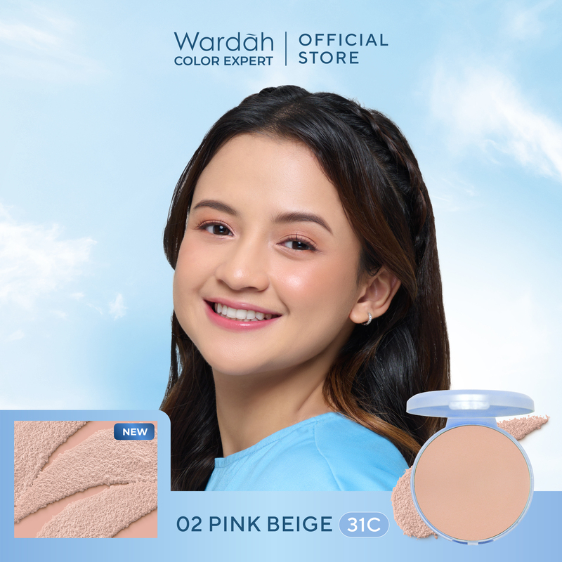 Jual WARDAH Lightening Powder Foundation Light Feel 12 g - Bedak Padat Medium-Buildable Coverage ...