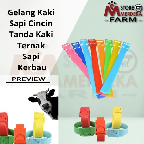 Jual Gelang Kaki Sapi Cincin Tanda Kaki Ternak Sapi Kerbau | Shopee ...