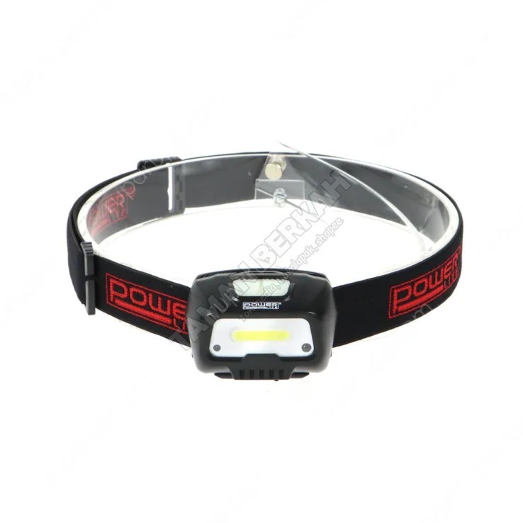 Jual POWERLITE SENTER KEPALA RECHARGEABLE 350LM - HEADLAMP 350LM ...