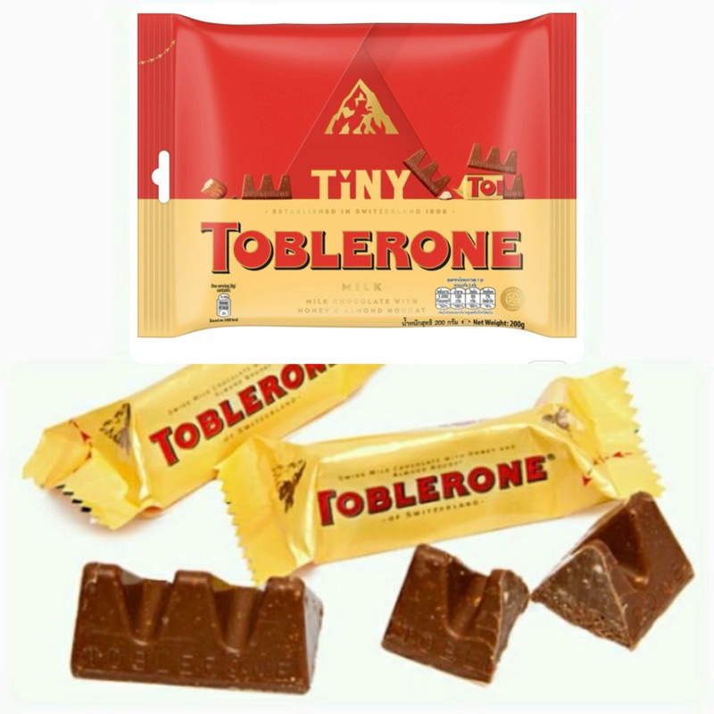 Jual TOBLERONE TINY/ TOBLERONE MINI isi 15 packs 200gr (sultanmansa ...