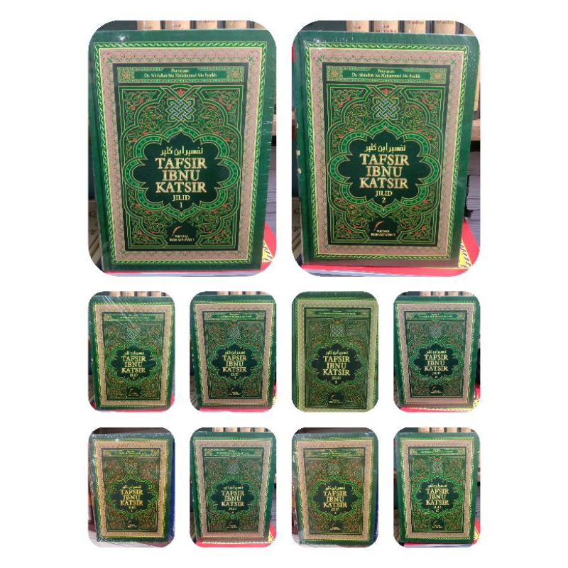 Jual Tafsir Ibnu Katsir Jilid 1-10 Lengkap Pustaka Imam Syafi'i | Shopee Indonesia