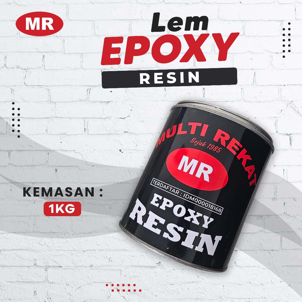 Jual RESIN Lem Epoxy MR 1kg | Shopee Indonesia
