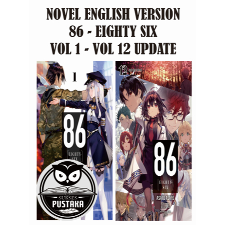 Jual [ENGLISH] LIGHT NOVEL EIGHTY SIX 86 VOL 1 - VOL 12 UPDATE - ASATO ...