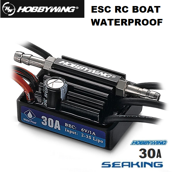 Jual HOBBYWING SeaKing 30A V3 BEC 6V/1A Brushless ESC RC Boat ...
