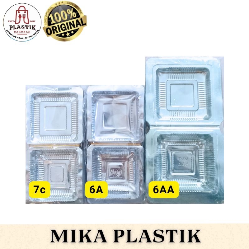 Jual MIKA 7C / MIKA LEMPER ISI 100 / MIKA KUE / MIKA KECIL / MIKA MURAH/ MIKA 6A / MIKA 6AA ...