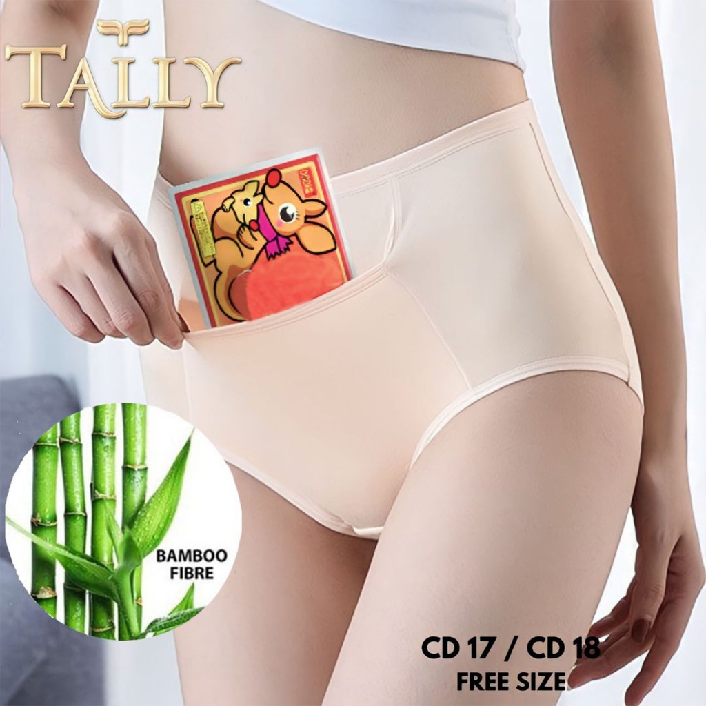 Jual TALLY Sarwendah C 17 / C 18 Celana Dalam Wanita Kantong Bahan Katun Bambu Fit to L - XL ...