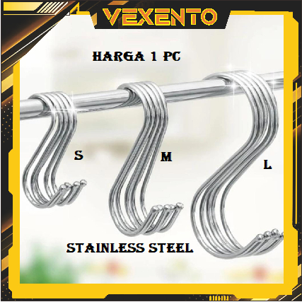Jual Cantolan Hook Gantungan Besi Stainless Pengait by Vexento | Shopee Indonesia