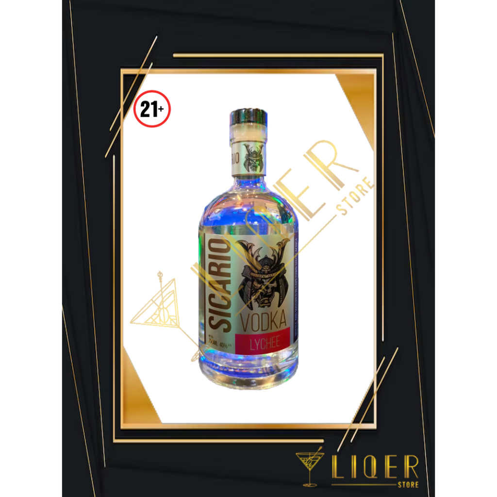 Jual Sicario Lychee - Vodka rasa Leci botol 700ml | Shopee Indonesia