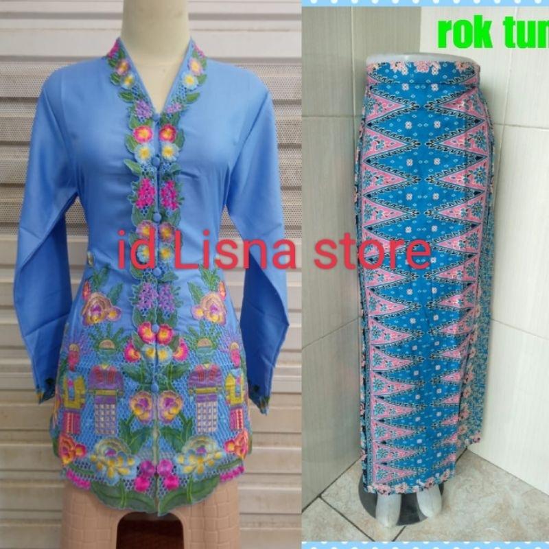 Jual Kebaya Encim Kebaya Encim Motip Bordir Ondel Kebaya Encim Betawi ...