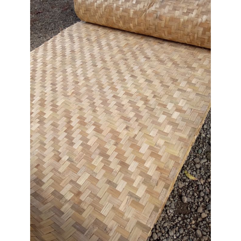 Jual Anyaman bambu/Gedeg/bilik/gribik/tabag | Shopee Indonesia