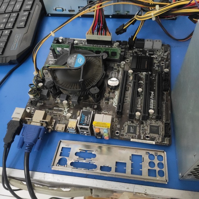 Jual Motherboard ASRock B85M Pro4 1150 HASWELL 4 slot ram dual PCI-e ...