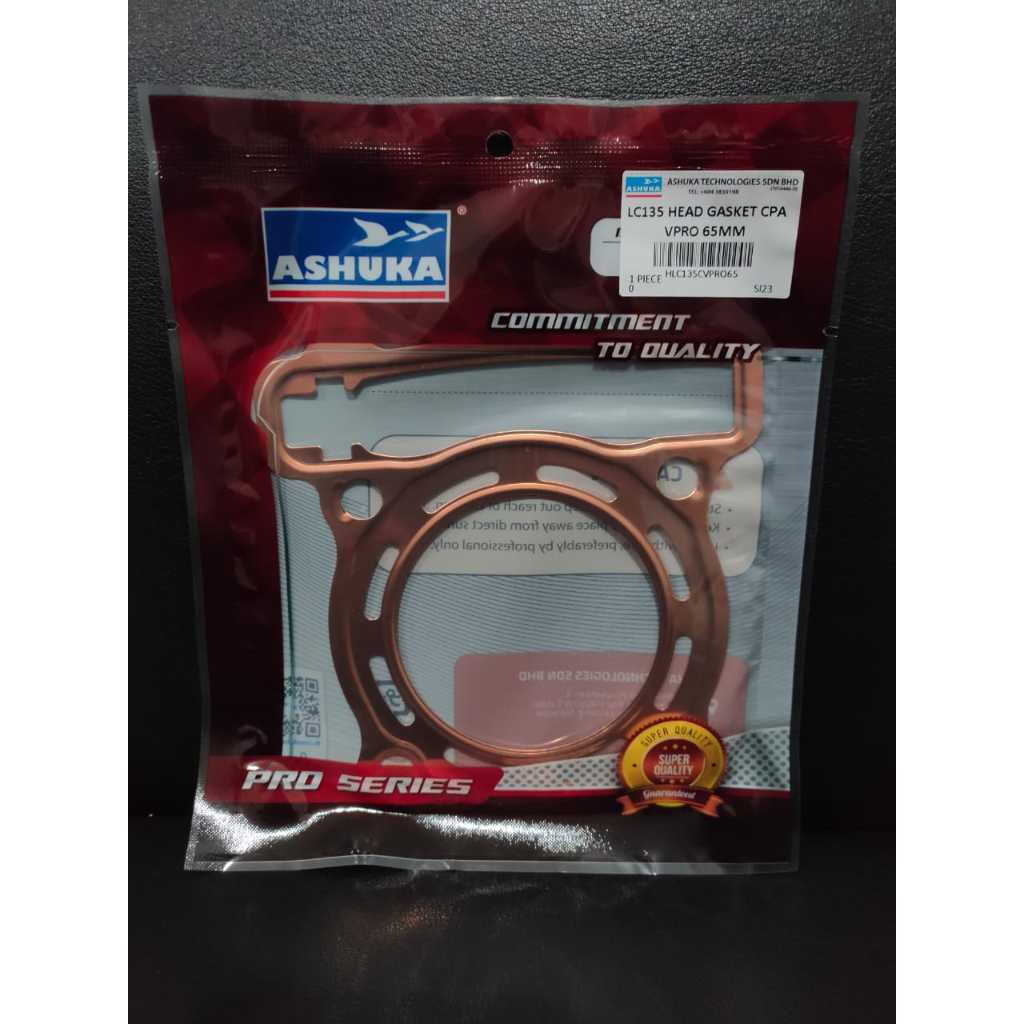 Jual PAKING HEAD TEMBAGA VPRO 65 MM ASHUKA MX KING VIXION XABRE R15 V2 ...