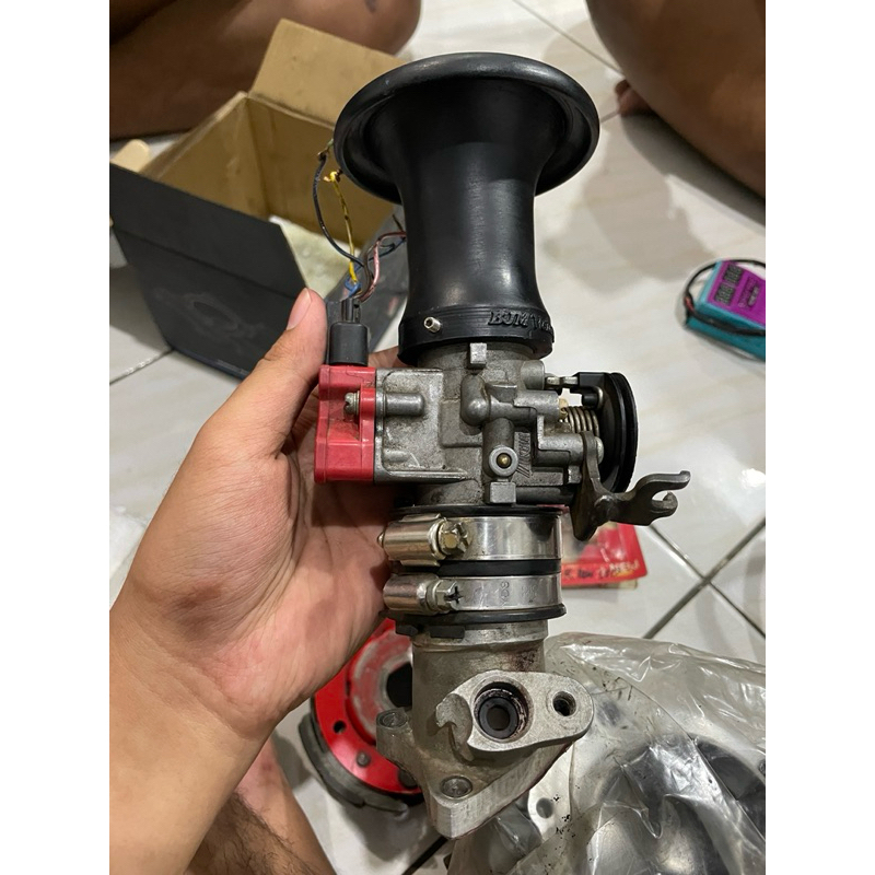 Jual Paket intake Downdraft vespa matic | Shopee Indonesia