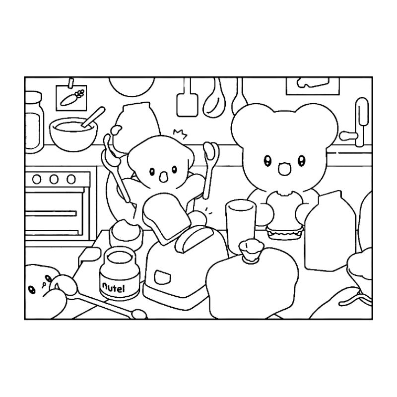 Jual COLORING PAGES kertas mewarnai tema aesthetic girl part 3 coloring ...