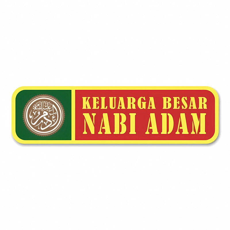 Jual stiker sticker keluarga besar Nabi Adam | Shopee Indonesia