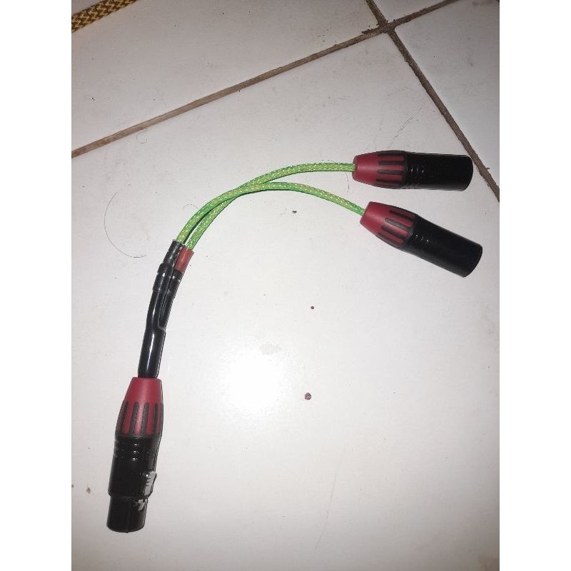 Jual paket kabel extension hp/laptop ke mixer dengan 2 sambungan input ...