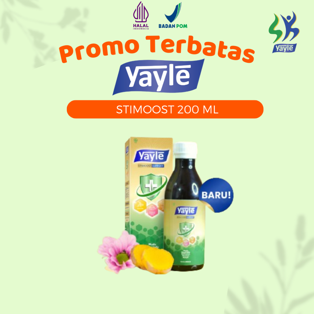 Jual PROMO Yayle Stimoost Support 200ml - Memelihara Daya Tahan Tubuh ...