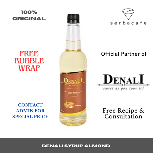 Jual Denali Syrup Almond (750 ml) | Shopee Indonesia