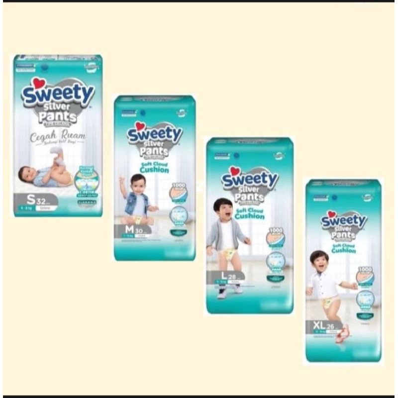 Jual Sweety silver pants pampers anak baby murah S,M,L | Shopee Indonesia