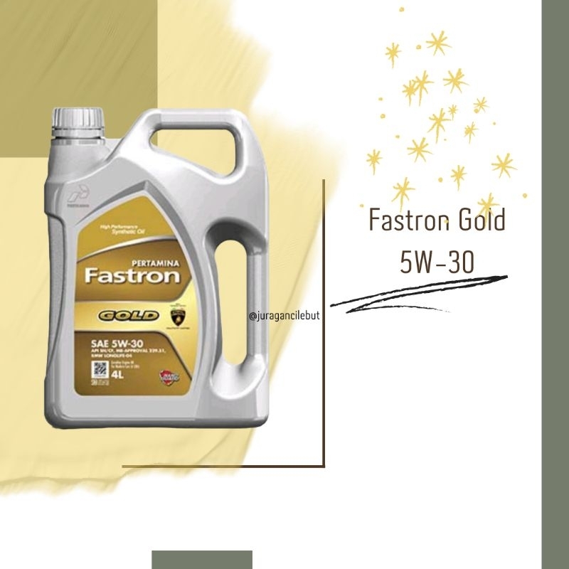 Jual Oli Pertamina Fastron Gold SAE 5W-30 4 Liter | Shopee Indonesia