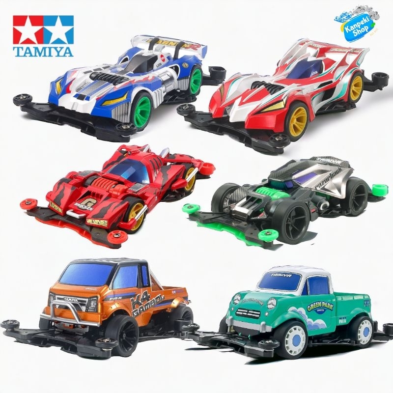 Jual Tamiya mini 4wd original kit seri FM-A chassis fma chassis lets and go series dinamo depan ...