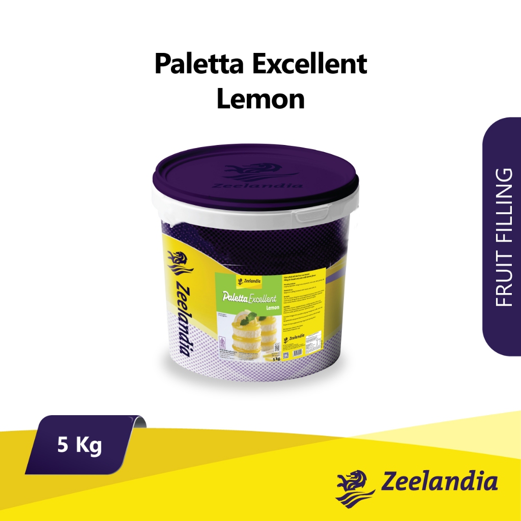 Jual Paletta Excellent Lemon 5 Kg/ Zeelandia/ Selai buah/ Fruit filling ...