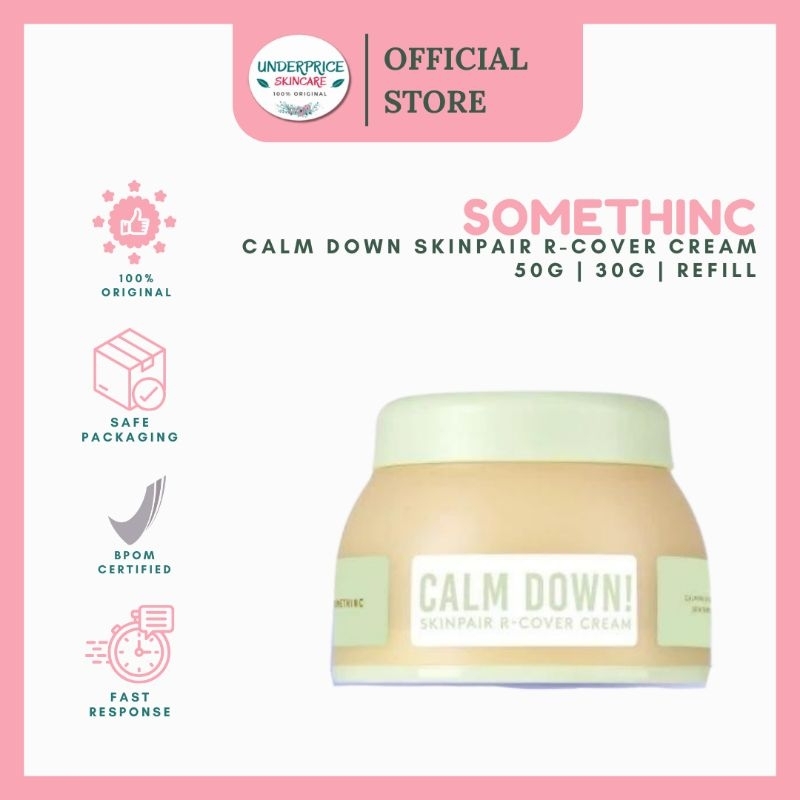 Jual SOMETHINC Calm Down Skinpair R-Cover Cream | Madagascar Centella Asiatica - Calming ...