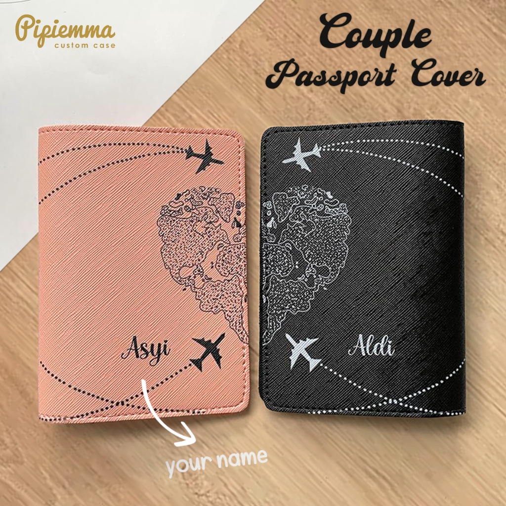 Jual Sampul Paspor Passport Cover Couple Custom Kado Anniversary ...