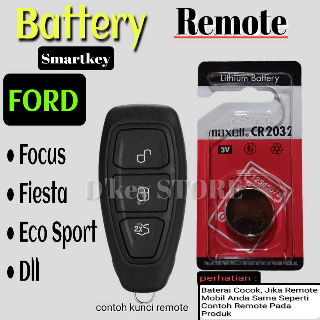 Jual Baterai Battery Batre Batrai Batre Kunci Remote Remot Smartkey ...
