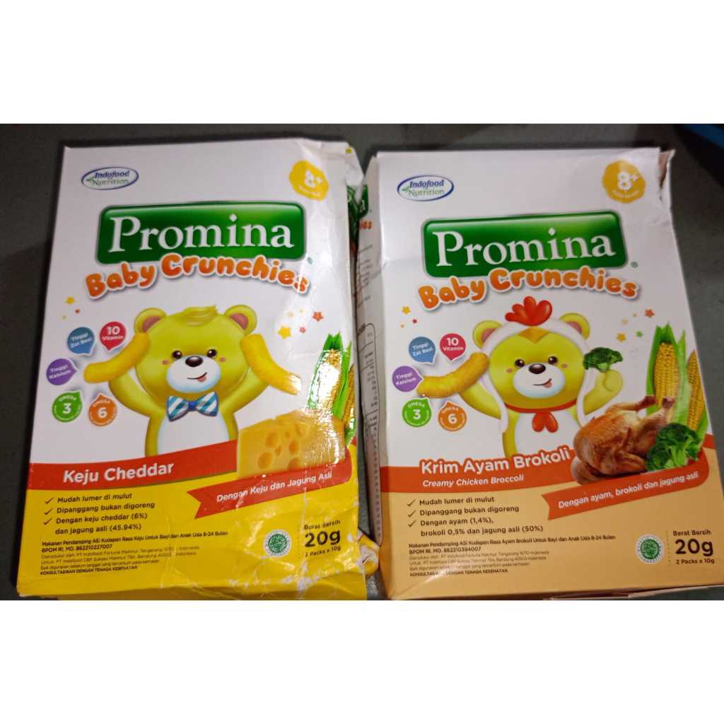 Jual PROMINA BABY CRUNCHIES SNACK KEJU SEAWEED BROCCOLI 20GR | Shopee ...