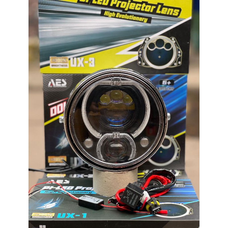 Jual LAMPU BILED NINJA BARONG BERANAK AES TURBO UX1 UX2 UX3 90 WATT | Shopee Indonesia