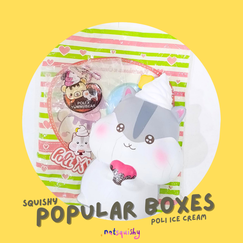 Jual Natsquishy - Squishy Popular Boxes Poli Ice Cream | Shopee Indonesia