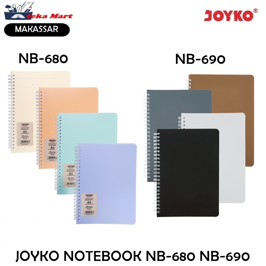 Jual JOYKO NOTEBOOK NB-661 NB-680 NB-690 BUKU CATATAN/AGENDA | Shopee Indonesia