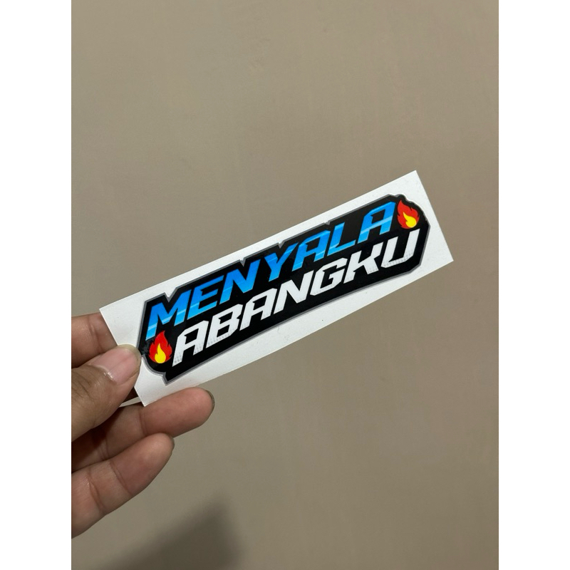 Jual STIKER MENYALA ABANGKU | Shopee Indonesia