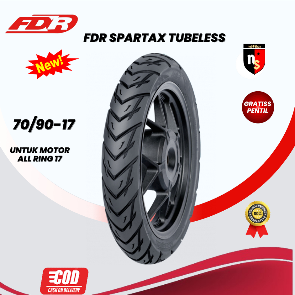 Jual Fdr Flemmo Pro Ring 17 Ban Tubeless (TL) | Shopee Indonesia