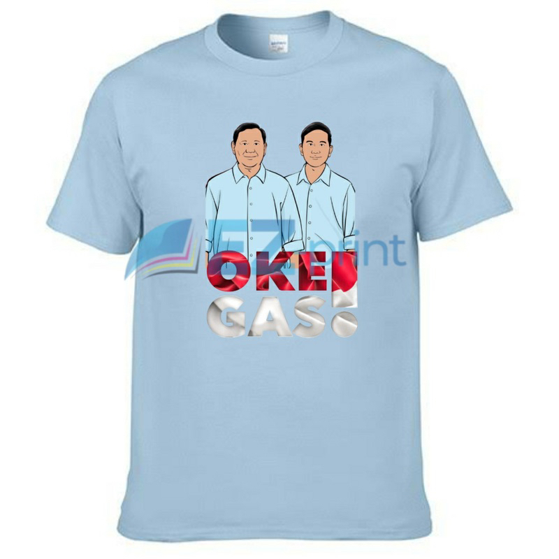 Jual TSHIRT KEMENANGAN PRABOWO GIBRAN OKE GAS PASLON 02 BAJU SERAGAM ...