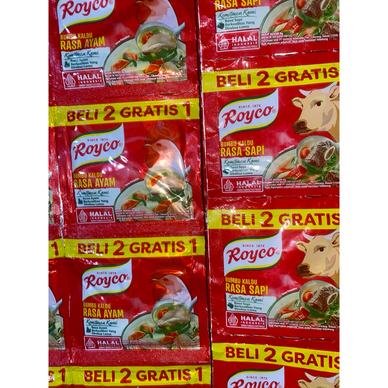 Jual Royco Sachet satu renceng kemasan PROMO (8gx12pcs) | Shopee Indonesia