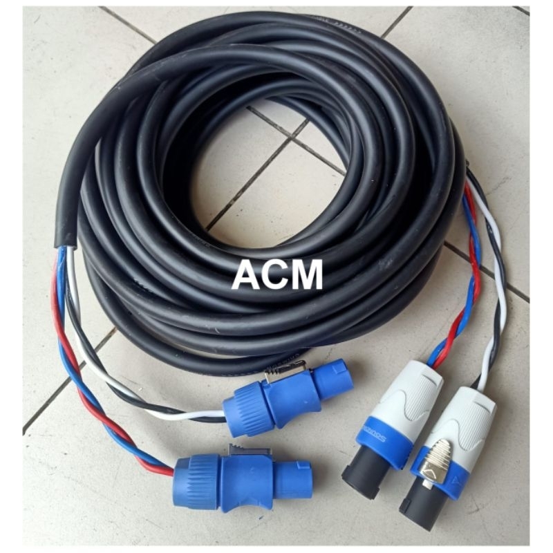 Jual KABEL SPEAKER CRIMSON 4x1,PANJANG 10 METER TERPASANG JACK SPIKON ...