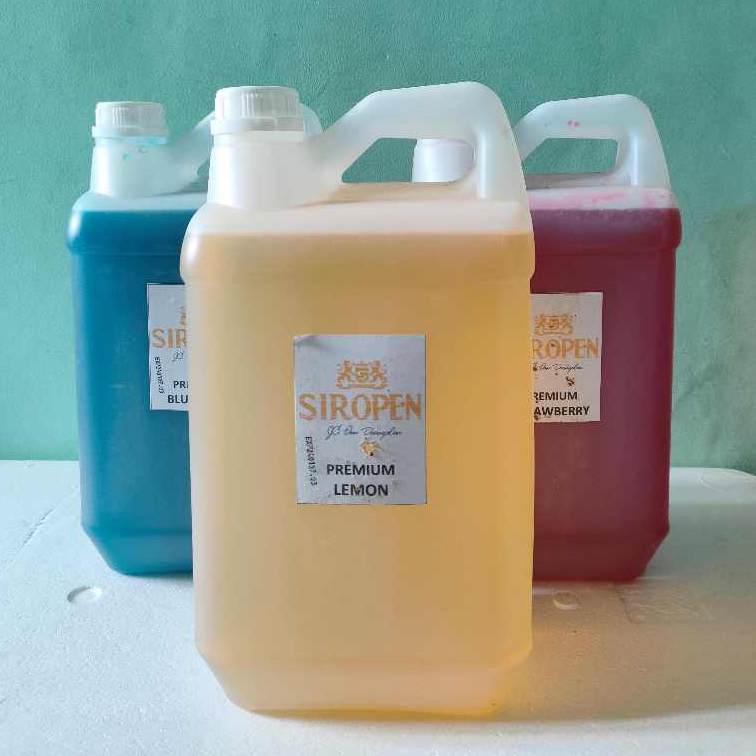 Jual Sirup Restoran Cafe Kafe Siropen Premium 5 liter Kemasan Jerigen ...