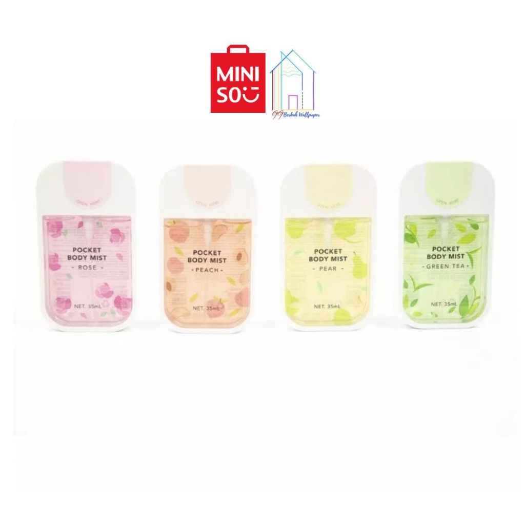 Jual BODYMIST MINISO BODY MIST POCKET MINISO 35ml | Shopee Indonesia