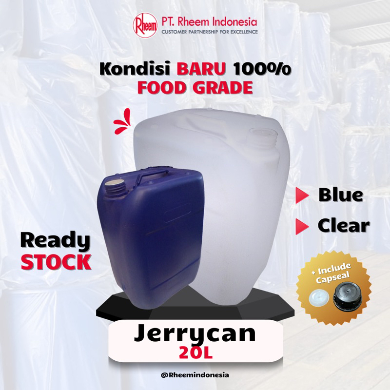 Jual Jerigen BARU / Jerrycan baru 20L (Pabrik Langsung, Produksi ...