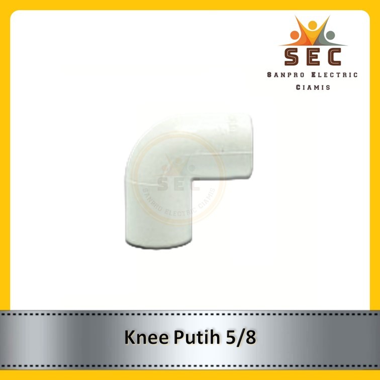 Jual Sambungan Pipa L 5/8 Inch Knie Knee Keni Elbow Pipa Listrik 5/8 ...