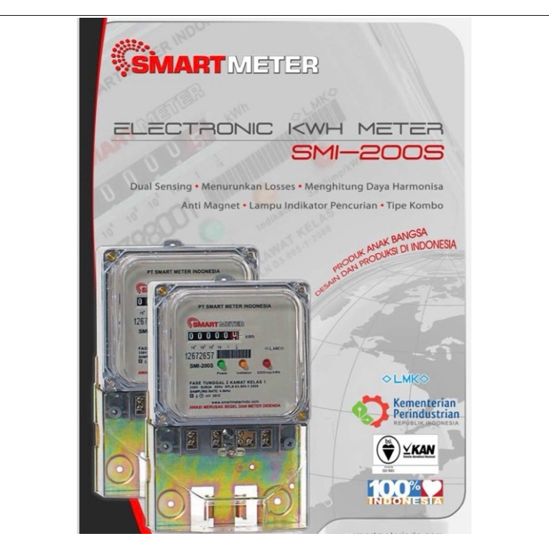 Jual KWH Meter Brand SMART METER SMI 200 | Shopee Indonesia