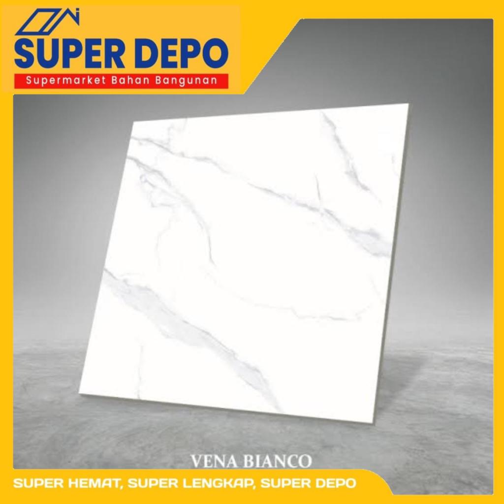 Jual GRANITE VALENTINO GRESS 60X60 CM - VENA BIANCO - MATT | Shopee ...